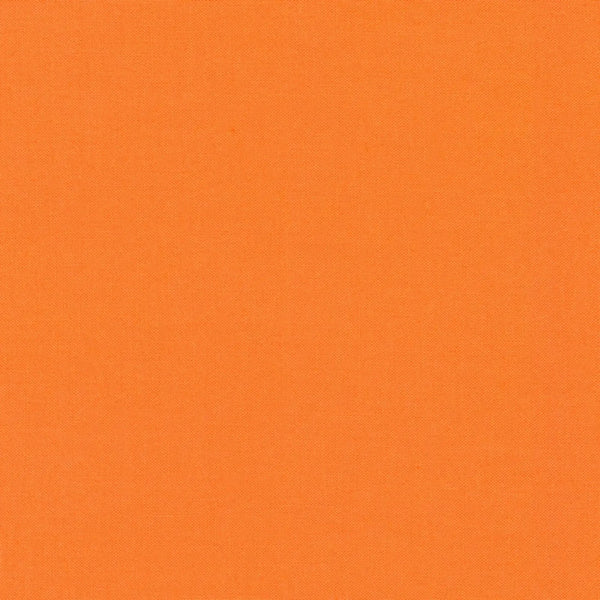 Kona Cotton Persimmon - Robert Kaufman Fabrics – Mercury Craft Co.
