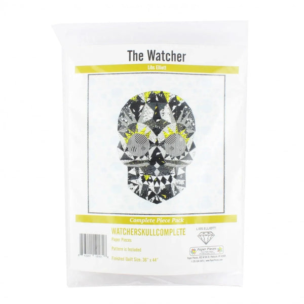 The Watcher Skull Pattern & Complete Paper Piece Pack - Paper Pieces ...