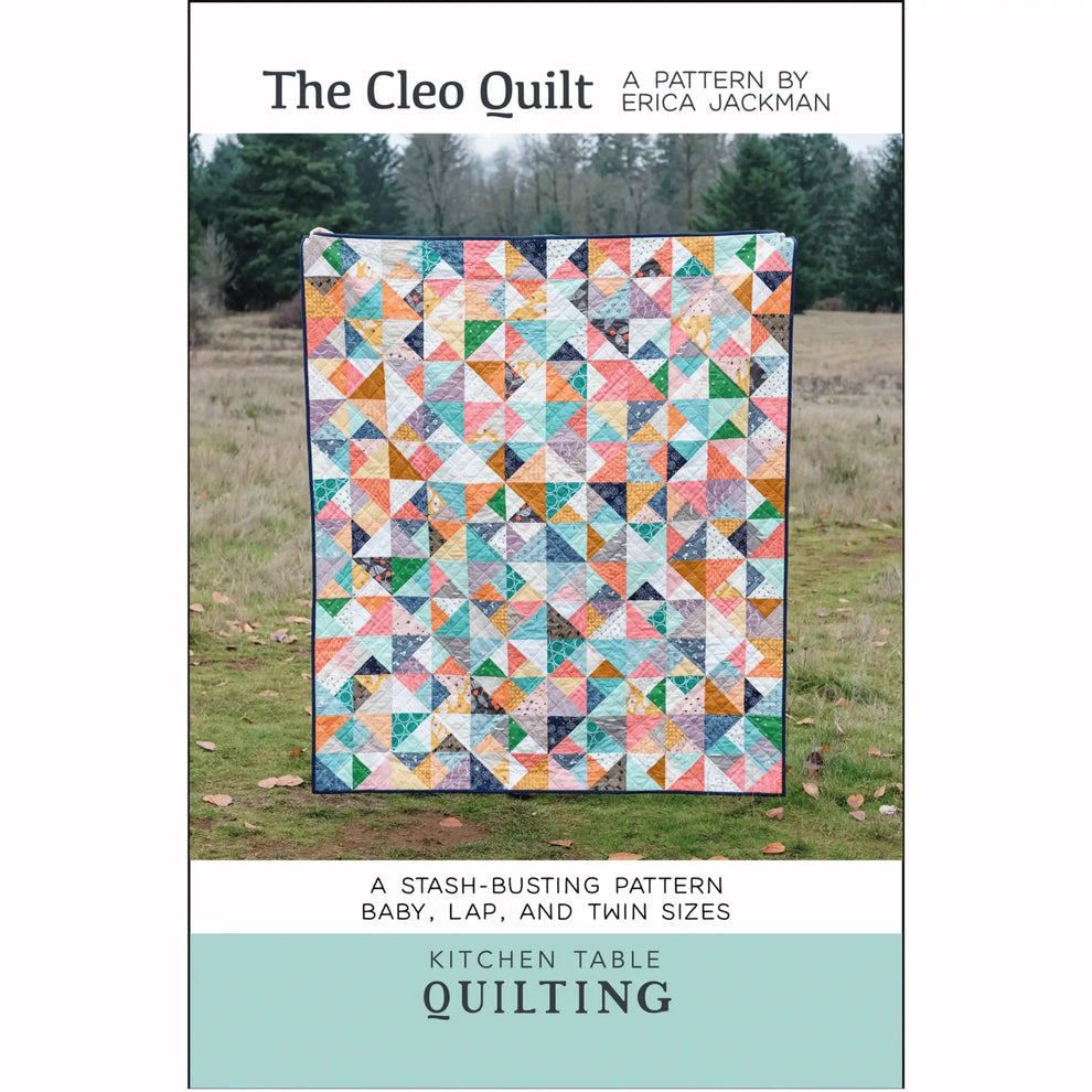 The Cleo Quilt Pattern - Kitchen Table Quilting – Mercury Craft Co.